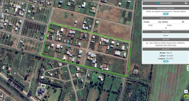 Barrios autorizados – Municipalidad de Zárate